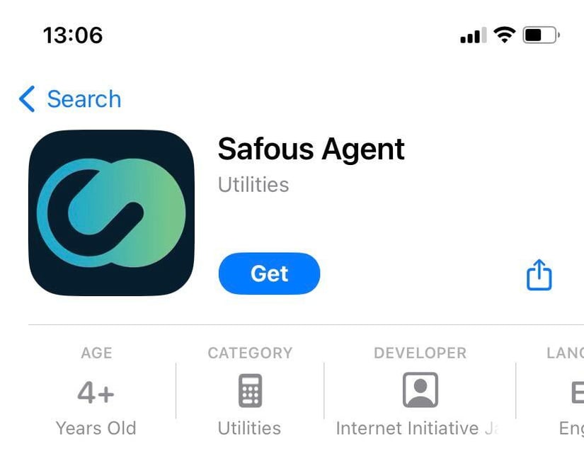 Safous iOS Agent Installation