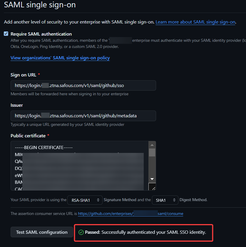 How To Enable Sso To Github Enterprise With Safous 
