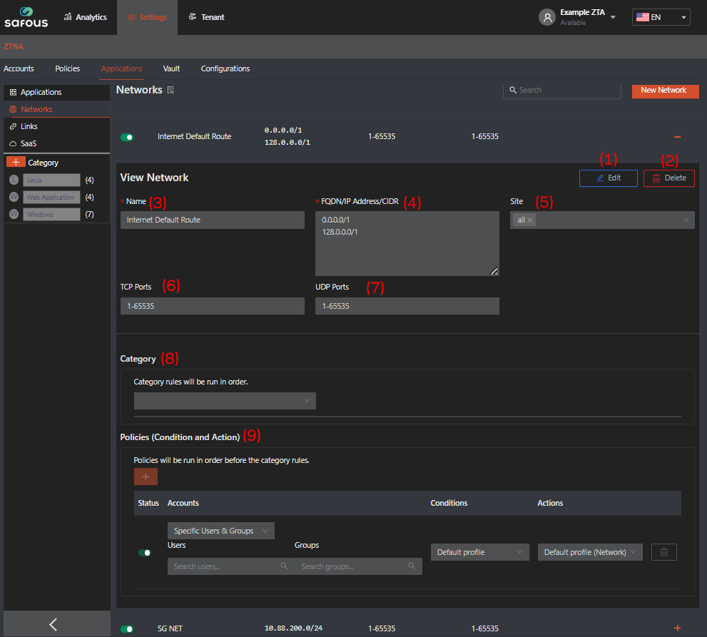 [PRA][ZTA] Applications/Networks